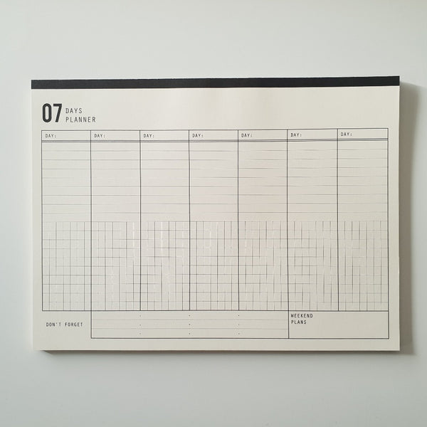 07 Day Planner - Weekly Organizer - KaRiniTi