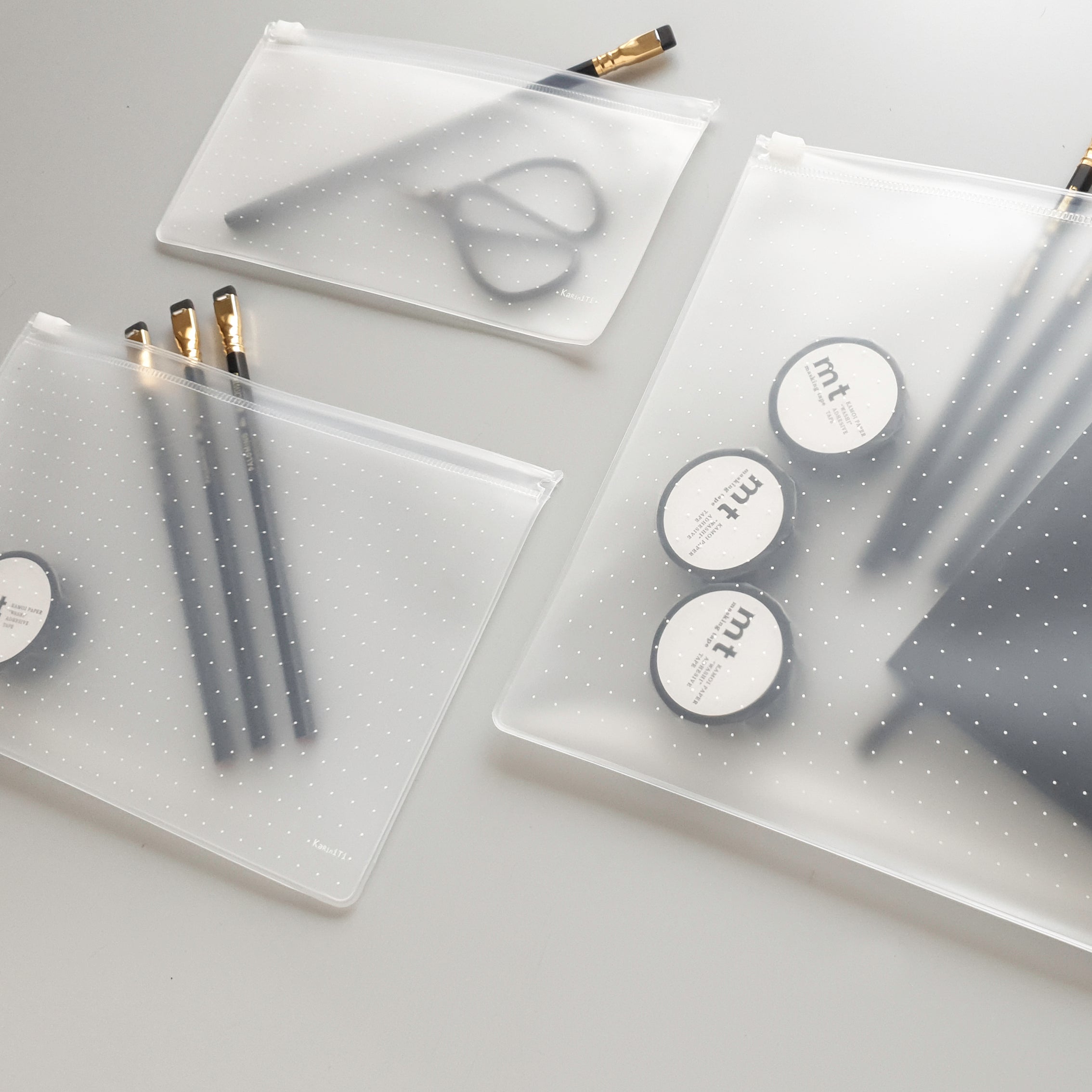 Transparent Zipper pouch, Pencil case, Travel pouch, Travel case ...