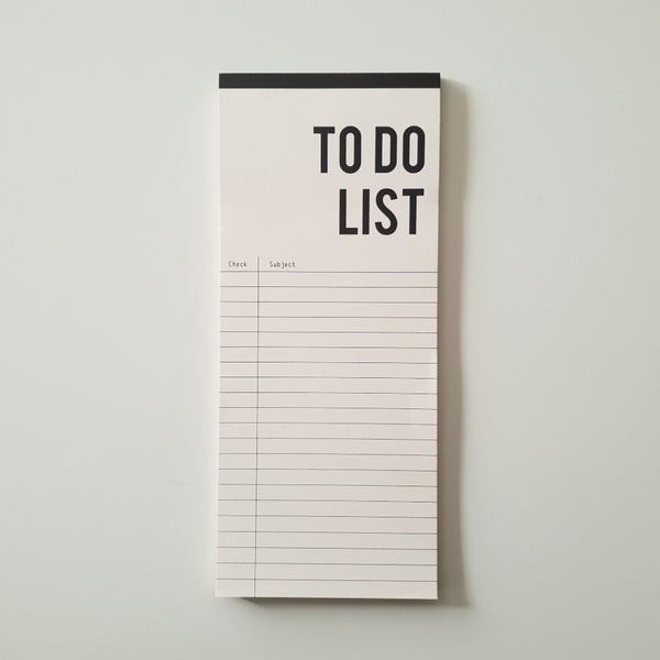 To Do List - Paper Block - KaRiniTi